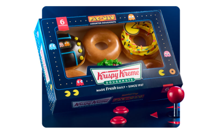 Join the Party! PAC-MAN Turns 45 with Krispy Kreme Collab! 🎮 🍩 🎉 - ScoredIt