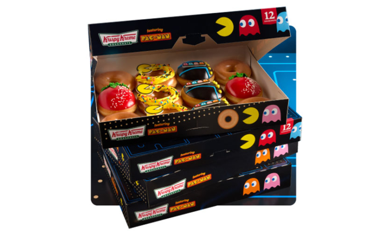 Join the Party! PAC-MAN Turns 45 with Krispy Kreme Collab! 🎮 🍩 🎉 - ScoredIt