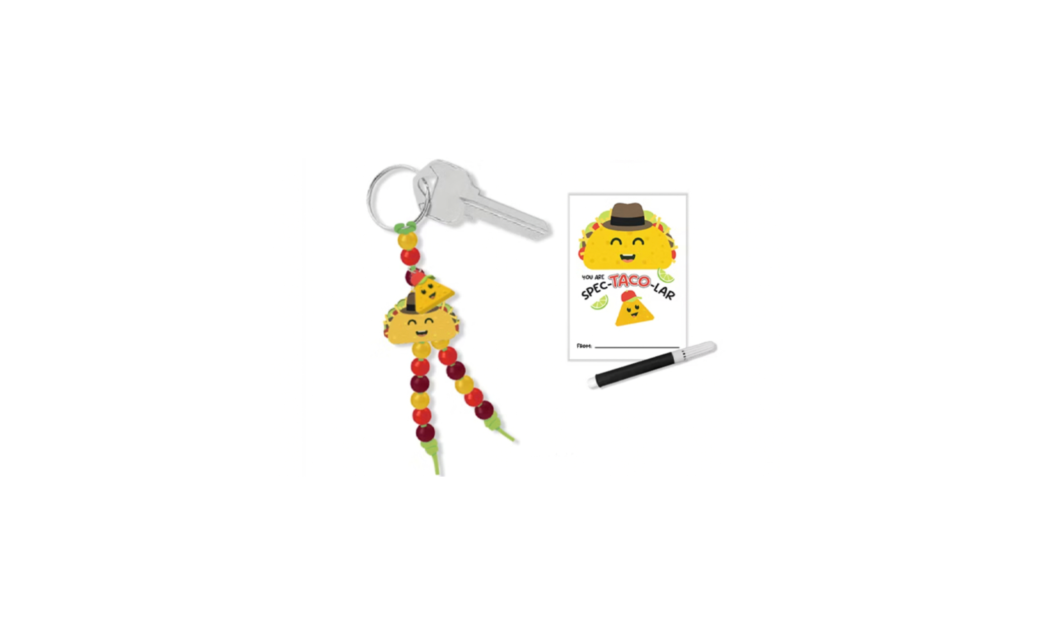 Score a FREE Father’s Day Taco Keychain Craft! - ScoredIt