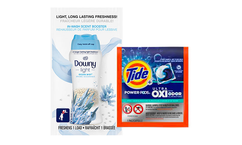 Score FREE Tide Power Pods & Downy Light Ocean Mist Samples! - ScoredIt
